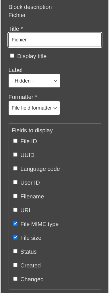 Simple file field formatter | Drupal.org Simple file field formatter | Drupal.org